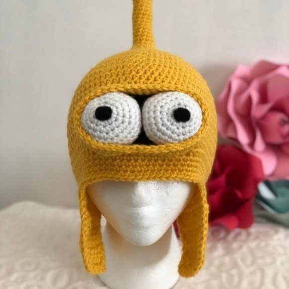 Accessories | Halloween Bender Hat Crochet Handmade | Poshmark